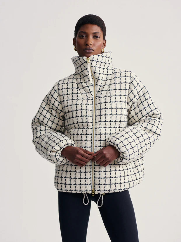 Eugene Check Puffer – Luxe Society Active